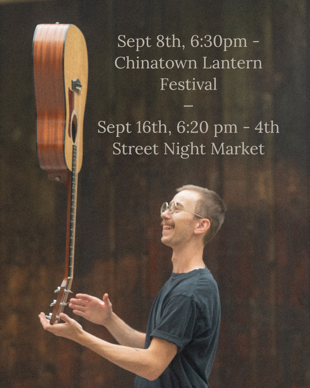 Upcoming shows – Sept 2023 – joseph tennant